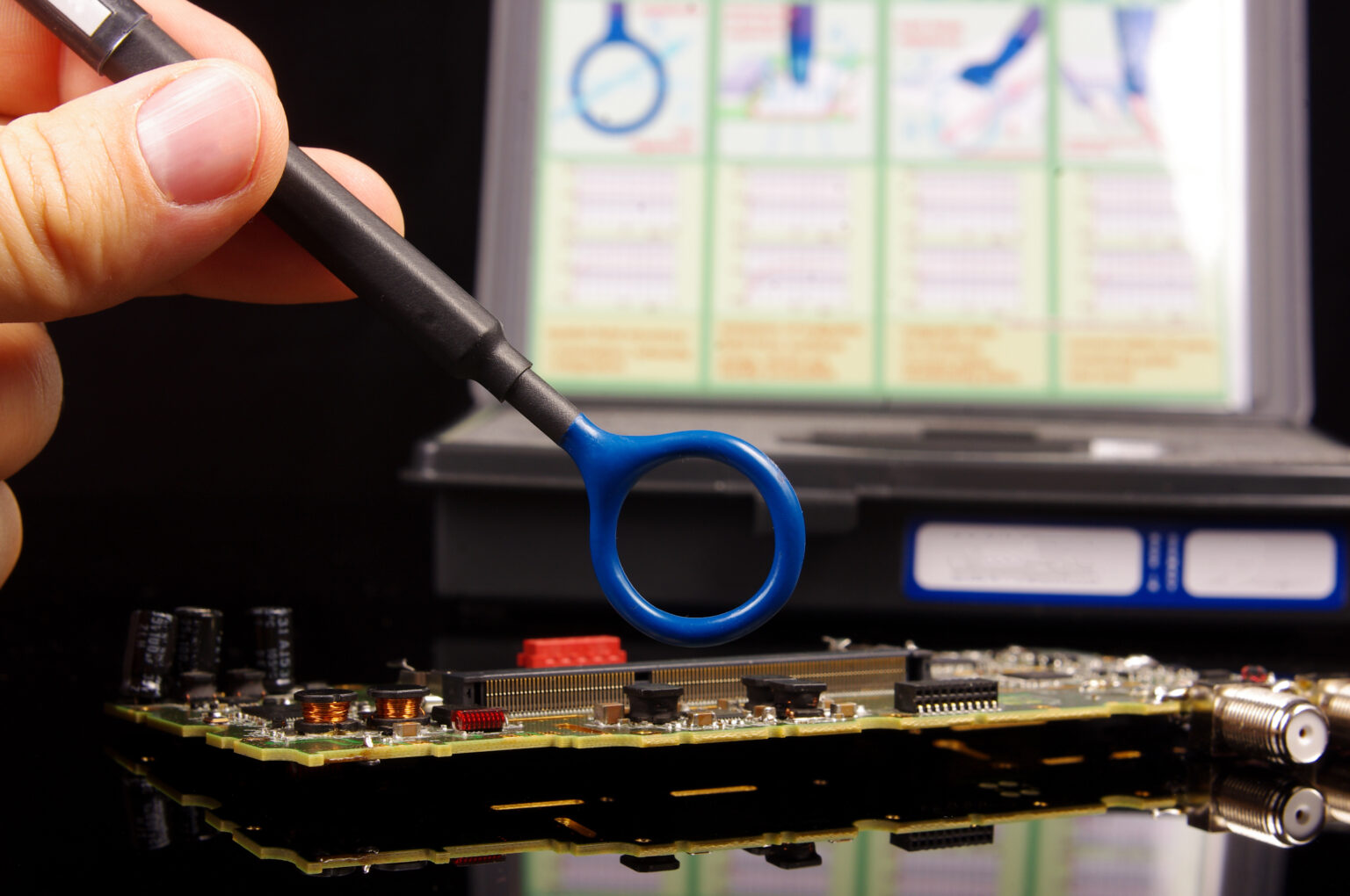 EMI Shielding for LCD Displays - Cevians